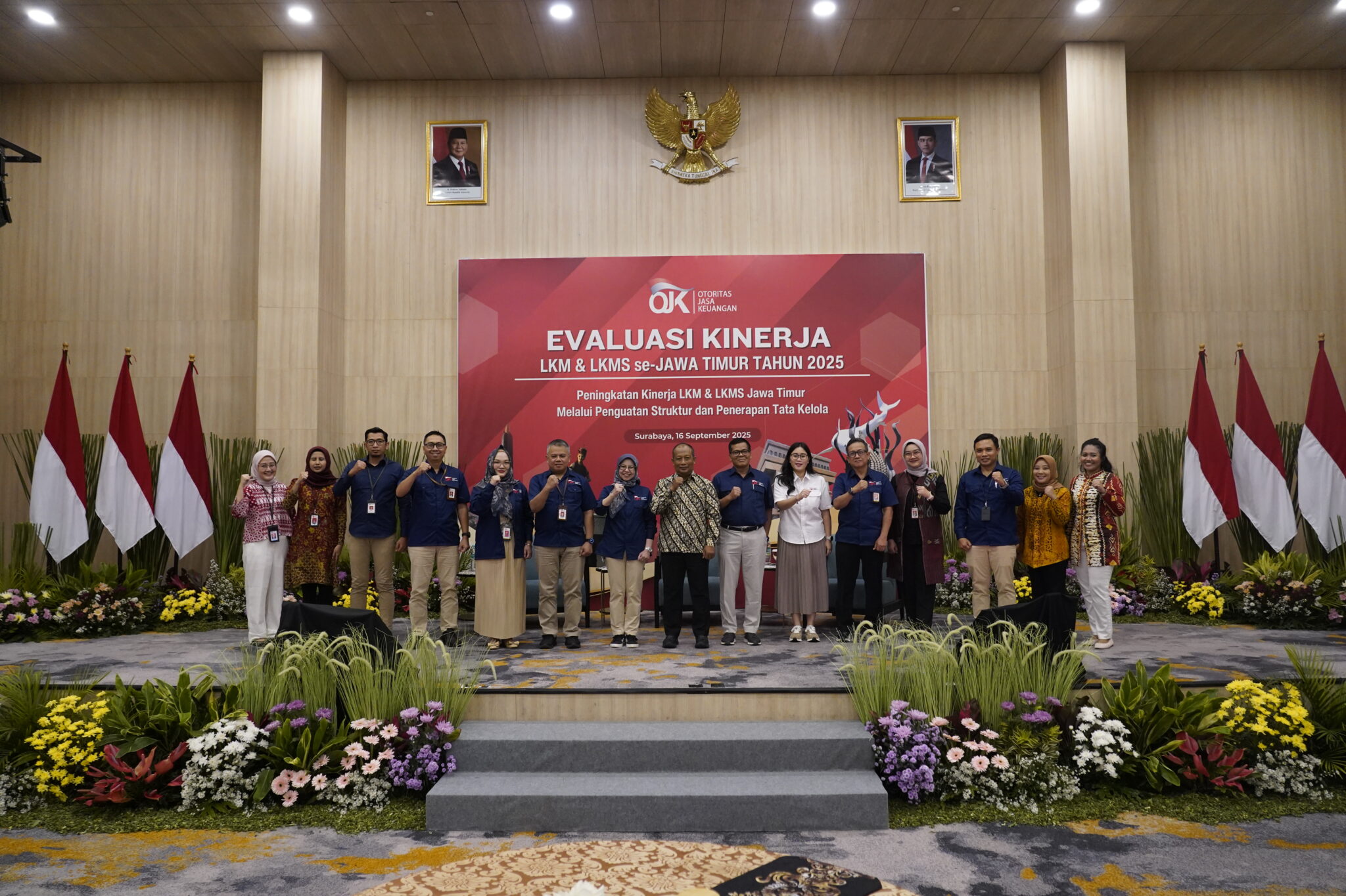 OJK Provinsi Jawa Timur Gelar Evaluasi Kinerja LKM & LKMS 2025: Perkuat ...